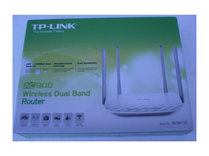 ⛔ OPCIJA ČEKOVE:❗NOVO: Wireless ruter TP-Link AC 900