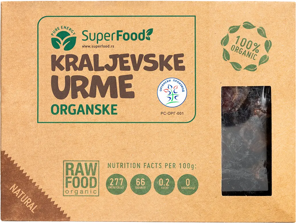 URME ORGANSKE KRALJEVSKE 500g Medjool