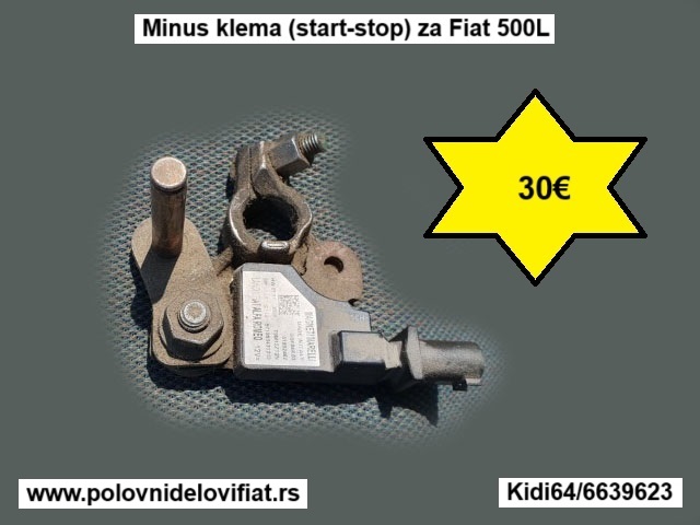 Minus klema (start-stop) za Fiat 500L