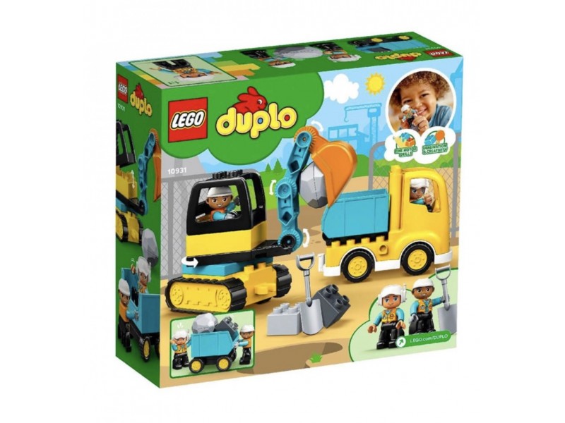 LEGO DUPLO Town 10931 Truck&Tracked Excavator NOVO ORIG