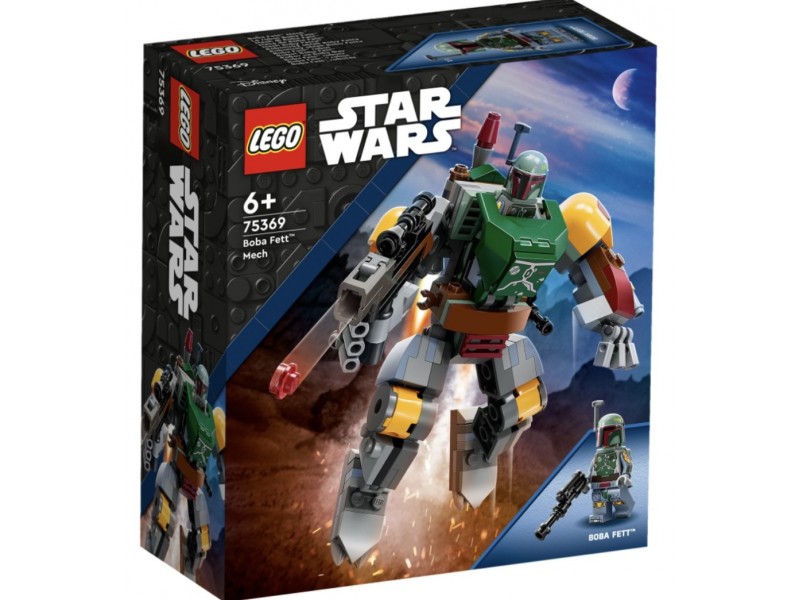 NOV STAR WARS Lego 75369 Boba Fetov oklop-Boba fett mec