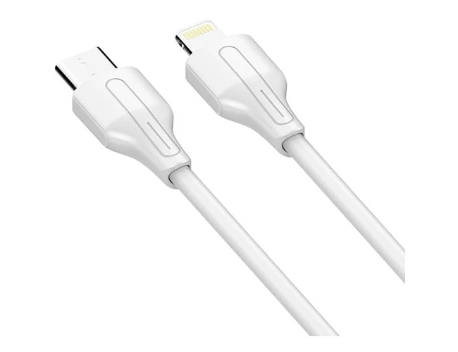 LDNIO LC122-I kabl za telefon USB C (muški) na Lightning (muški) beli 2m