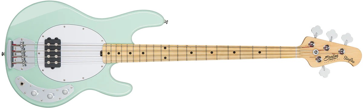 Sterling StingRay RAY4 Mint Green - Bas gitara