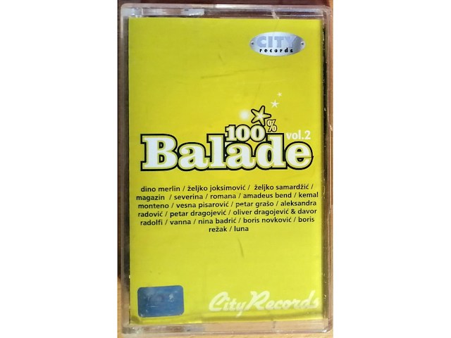 MC: V/A - 100% Balade Vol. 2 (2004) MERLIN... perfektna