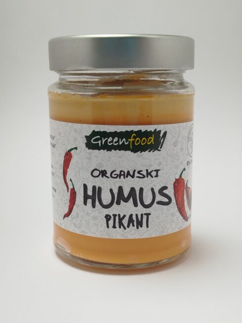 Pikant humus namaz 280g – organski proizvod