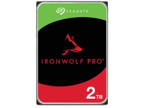 SEAGATE 2TB IRONWOLF PRO SATA III 128MB 7200 ST2000NT001 HARD DISK