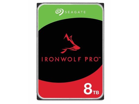 SEAGATE 8TB IRONWOLF PRO SATA III 256MB 7200 ST8000NT001 HARD DISK