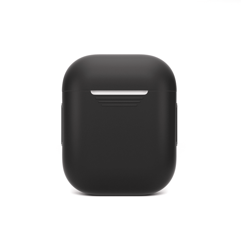 NEXT ONE AIRPODS BLACK SILICON CASE