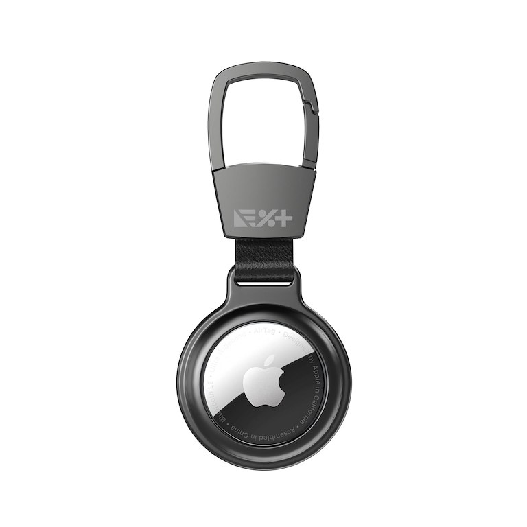 Next One AirTag Magnetic Aluminium Key Carabiner | Black