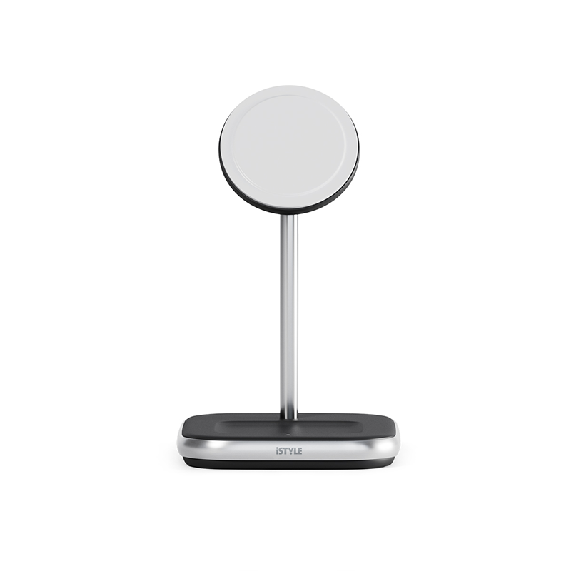 ISTYLE 2IN1 MagSafe Wireless Charger - black