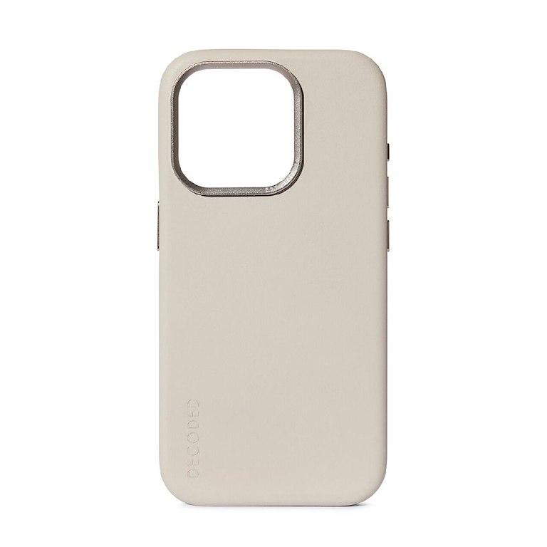 DECODED Leather Backcover for iPhone 15 Pro Max