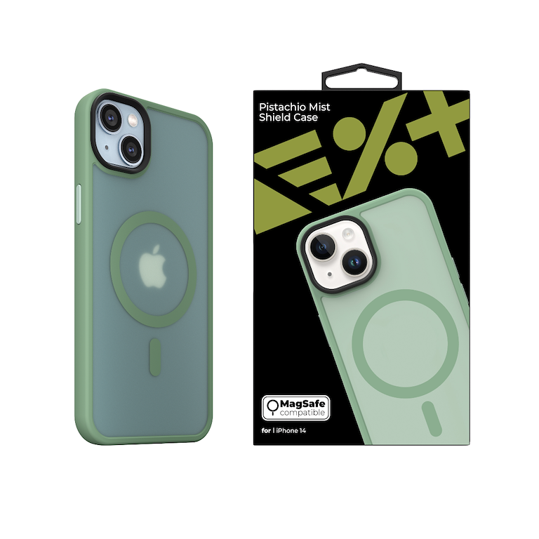 NEXT ONE PISTACHIO MIST SHIELD CASE FOR IPHONE 14 | MAGSAFE COMPATIBLE