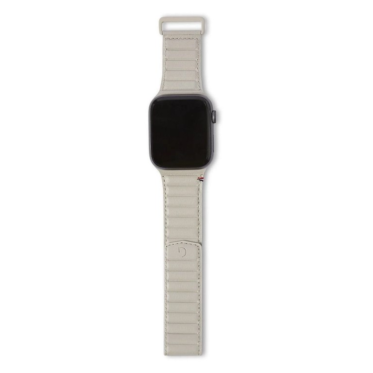 "Decoded Leather Magnetic Traction Strap Series 7(41mm)/6/SE/5/4(40mm)/3/2/1(38mm) Clay"