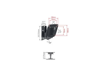 E120.B LCD TV zidni nosač 13-29 inča