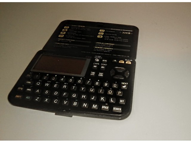 CASIO Digital diary