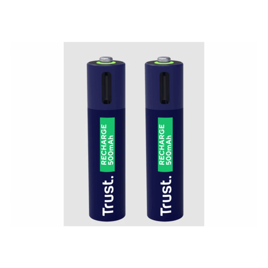 Punjive baterija TRUST USB-C 2P - AAA/2 kom/ crna