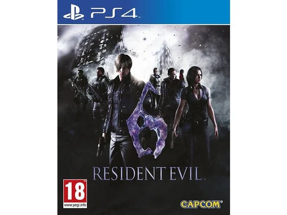 PS4 Resident Evil 6 (Includes: All map and Multiplayer DLC)