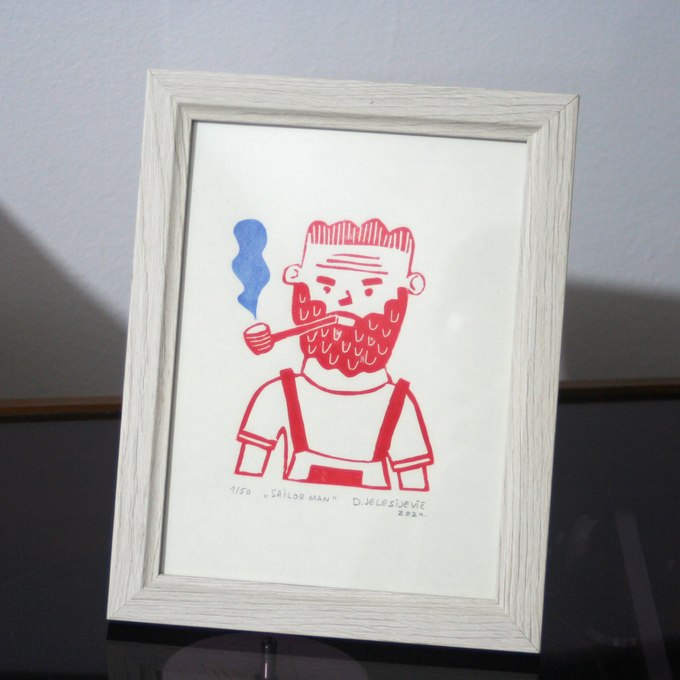 "Sailor man" – grafika