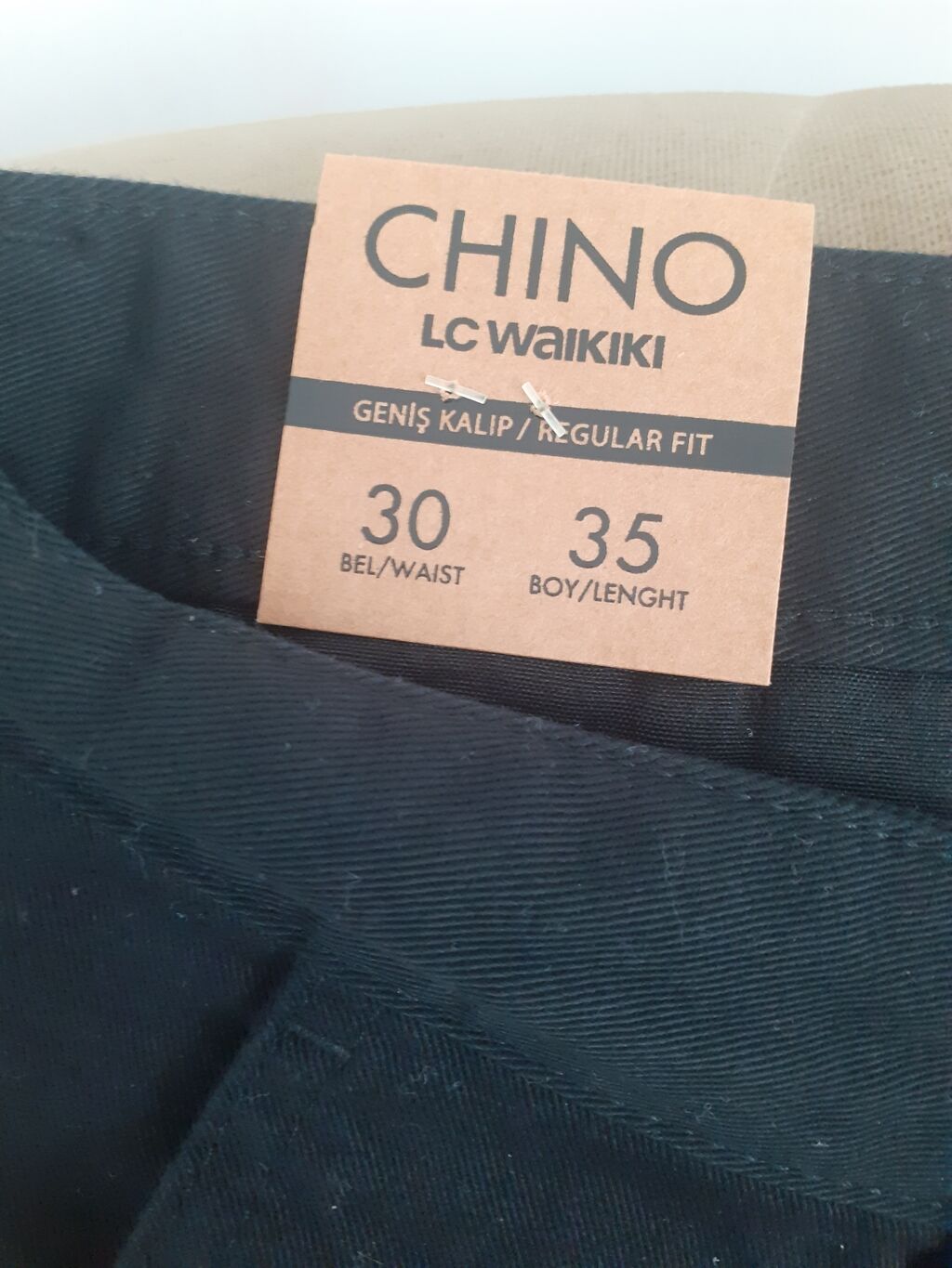 Pantalone, M (EU 50), Lc Waikiki, Klasične, bоја - Crna