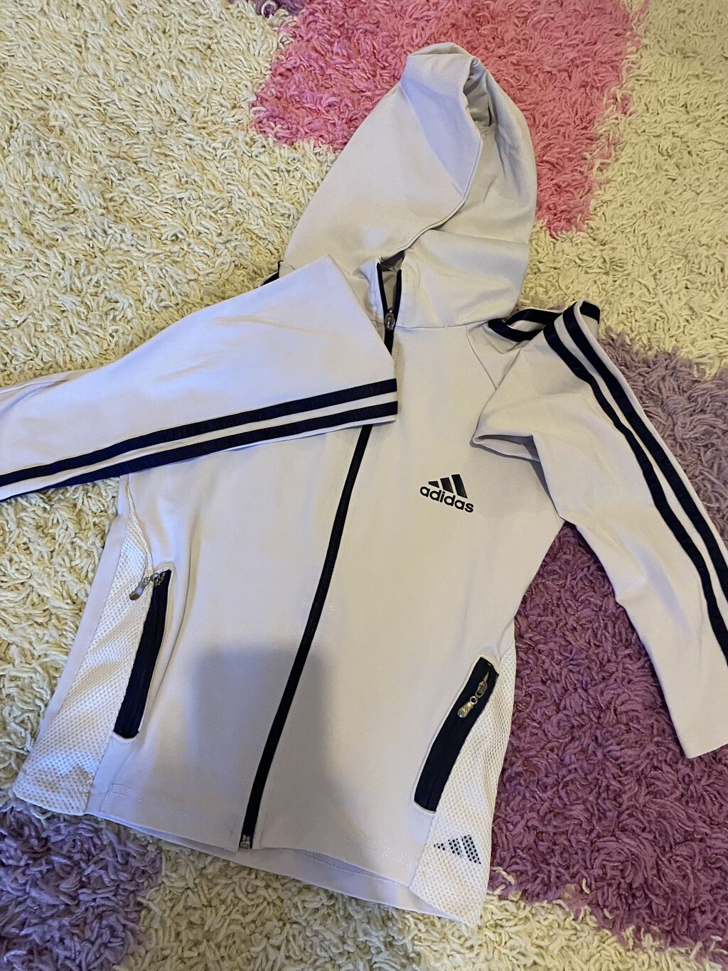 Adidas, M (EU 38), Jednobojni, bоја - Bela