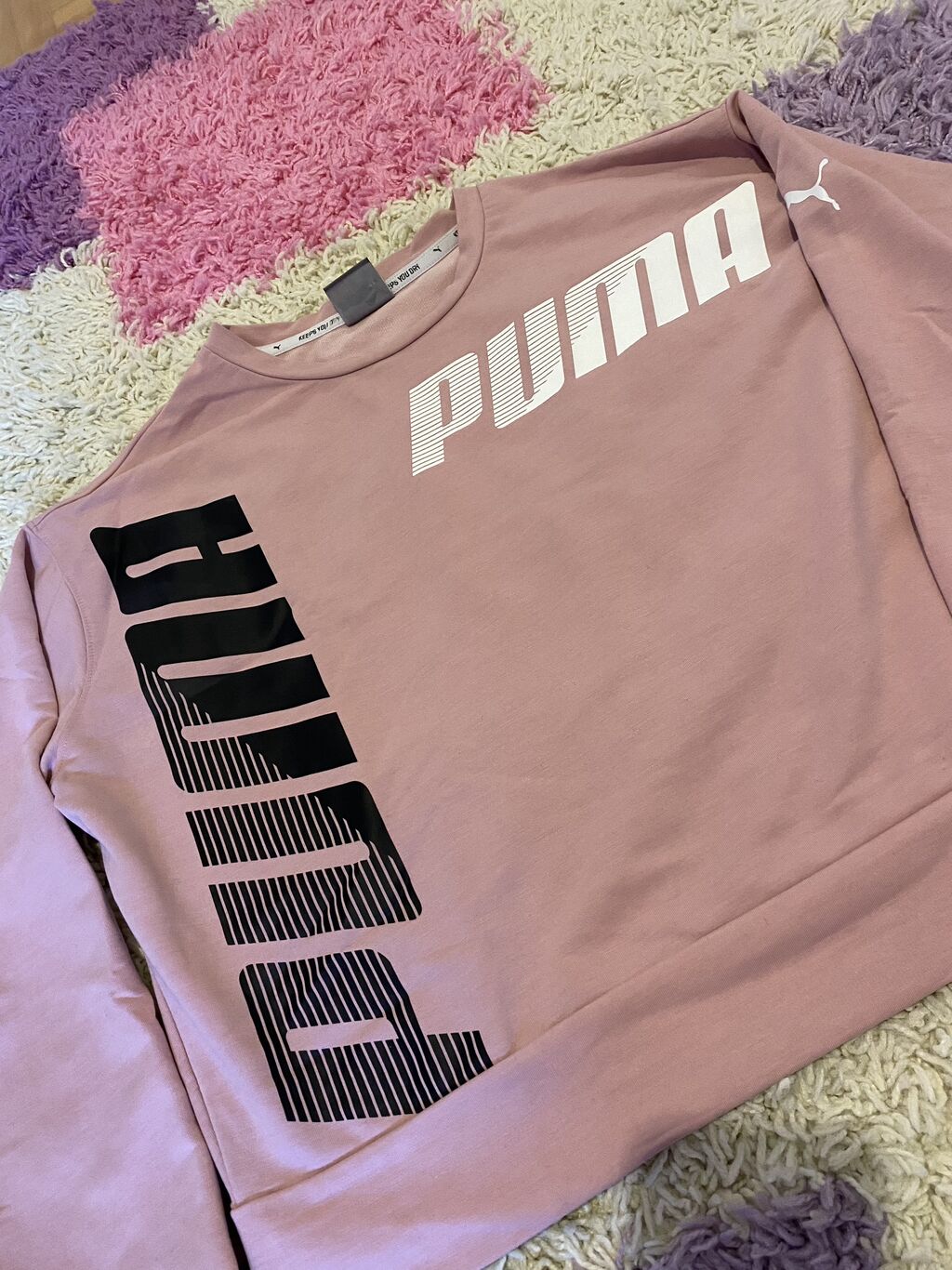 Puma, Sa ilustracijom, Jednobojni, bоја - Roze