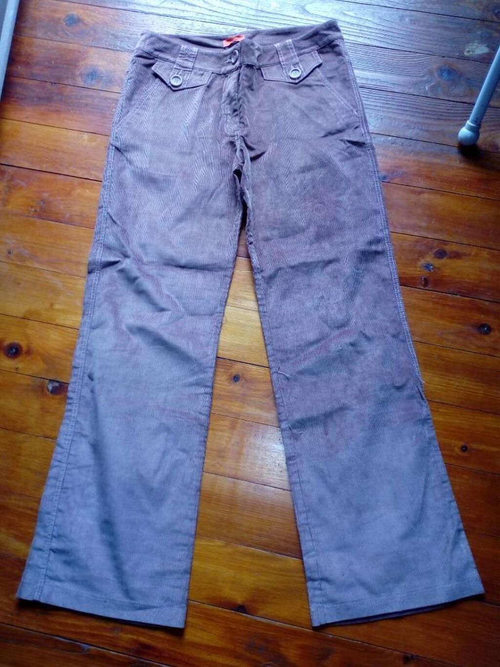 Pantalone, XL (EU 54), Zvoncare, bоја - Braon