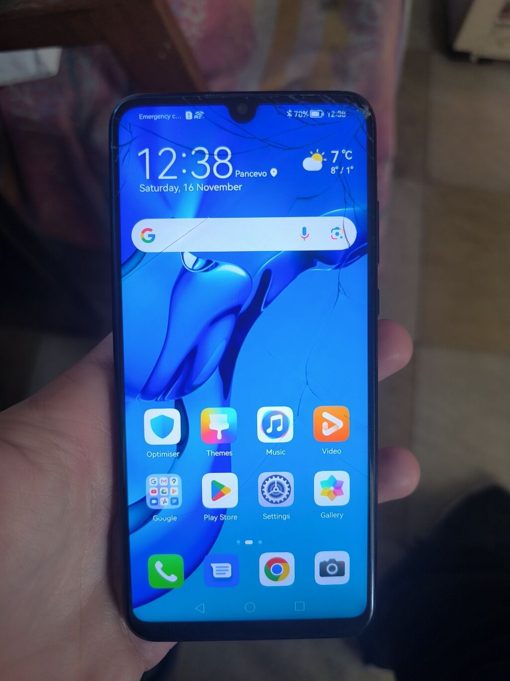 Huawei P30 Lite, 128 GB, bоја - Crna, Otisak prsta, Dual SIM, Face ID