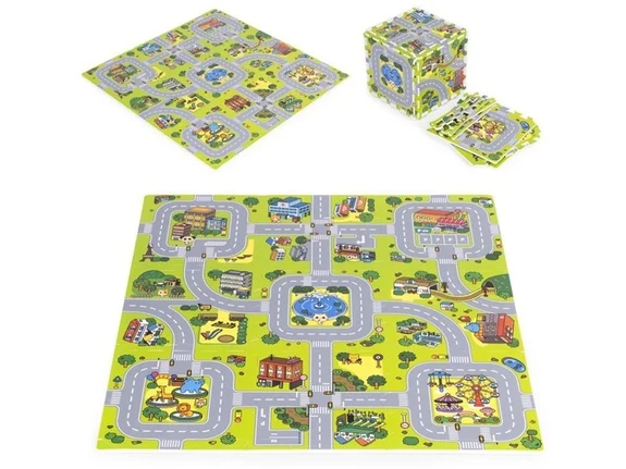 Eco toys Podloga za igru Eva foam city ECOEVA018