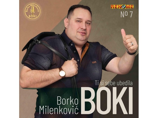 CD-BORKO MILENKOVIĆ-8 NOVIH PESAMA+BONUS-PROFI IZDANJE-