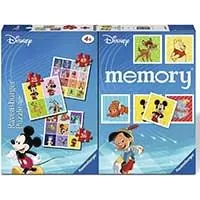 Disney junaci 2u1 Društvena igra Memorija + 3 Puzzle Ravensburger 20985