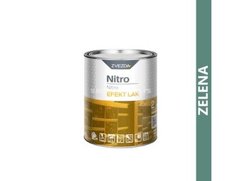 ZVEZDA nitro efekt lak 0.75l zelena