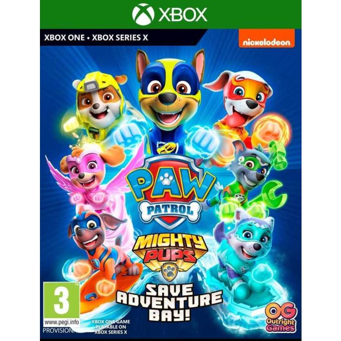 XBOX One Paw Patrol - Mighty Pups Save Adventure Bay - Patrolne šape 2 igrica