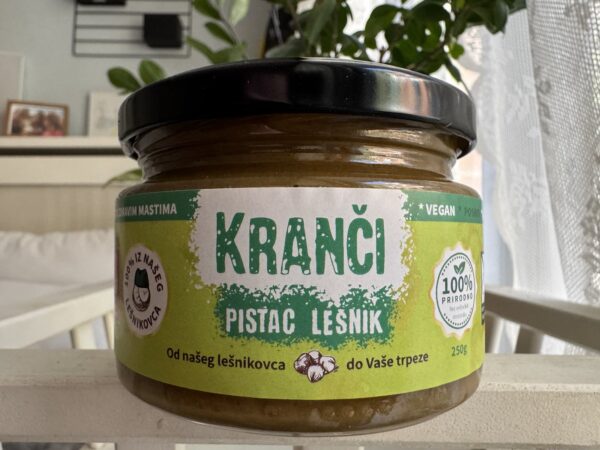 Kranci pistac lesnik, 50% pistaca 250 gr., Radmila Gajic