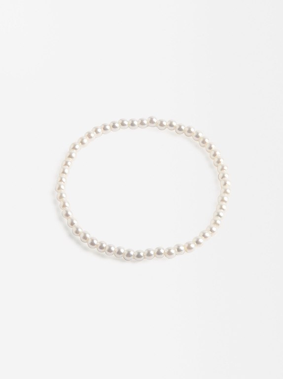 Elastic Pearl Bracelet