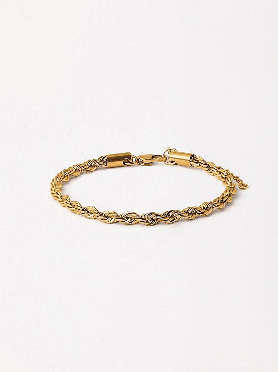 Rope Bracelet - Stainless Steel