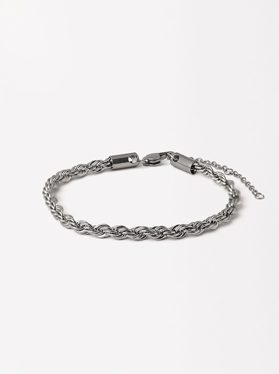 Solomon'S Cord Bracelet - Stainless Steel