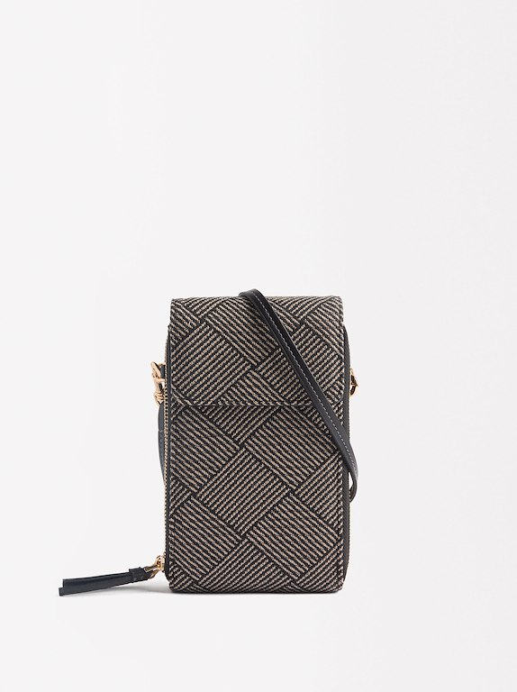 JACQUARD MOBILE PHONE BAG