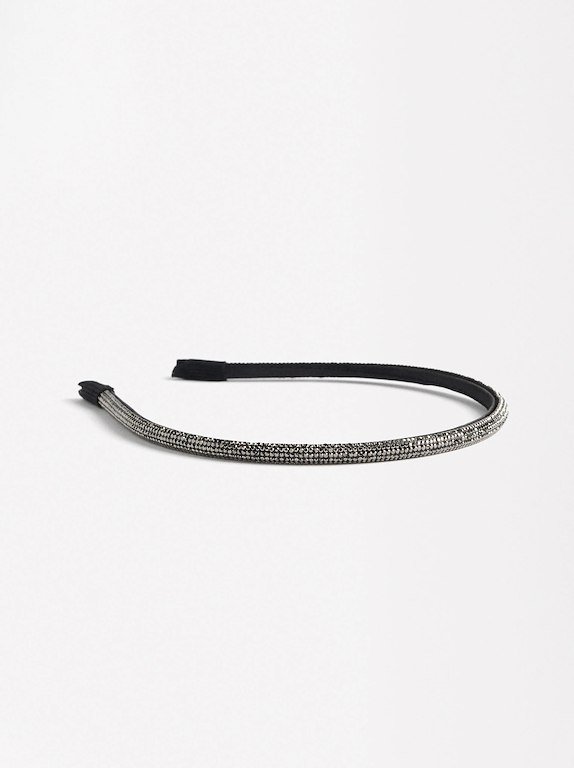 THIN HEADBAND WITH RHINESTONES