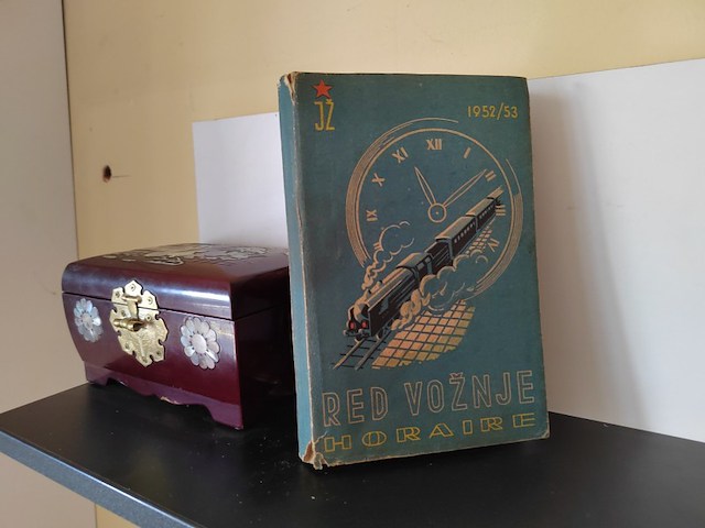 Red vožnje 1952/53 JŽ