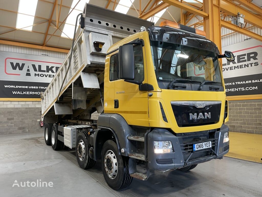 MAN TGS 35.400 *EURO 6*, 8X4 ALUMINIUM AGGREGATE TIPPER – 2016 – GN1 kiper