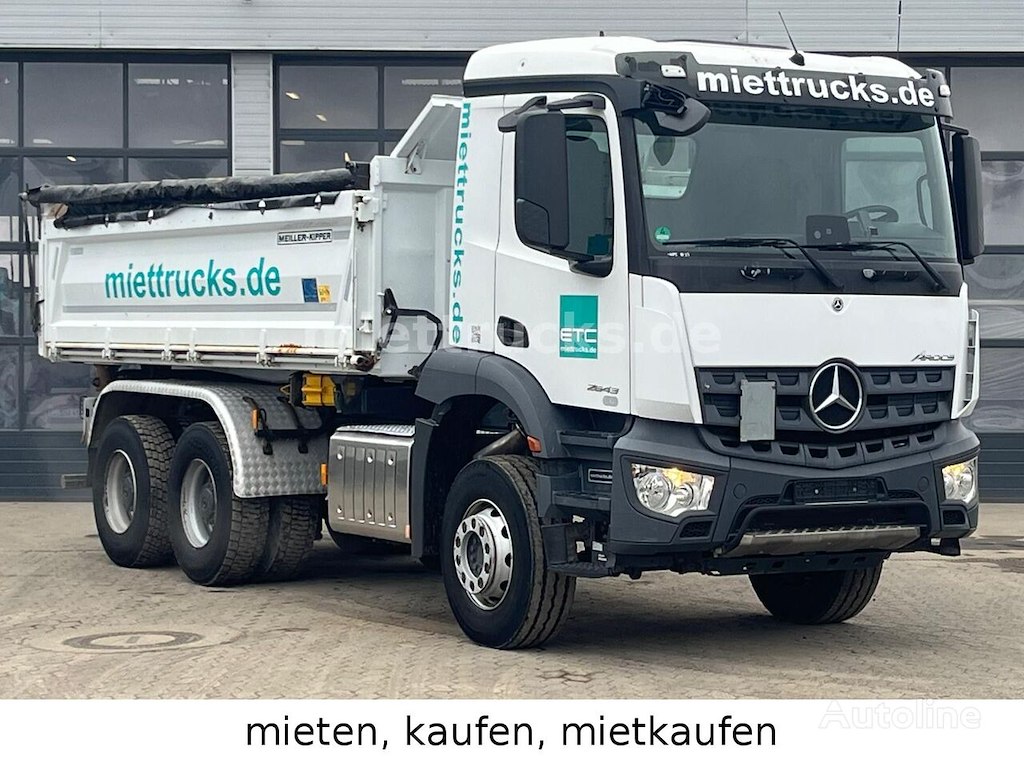 Mercedes-Benz 2643 Meiller Bordmatik,Plane,mietkaufen 1970€ kiper