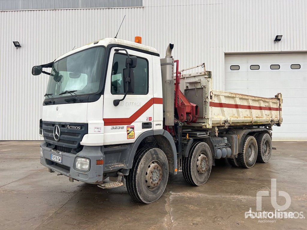 Prodaje se Mercedes-Benz ACTROS 2007 HMF 1460 K2 2950 kg Articu kiper na aukciji