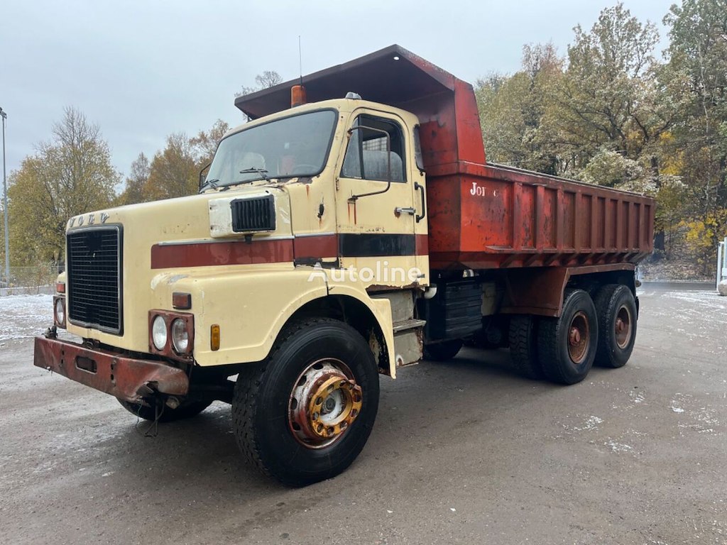 Volvo N12 6x4 full steel manual kiper