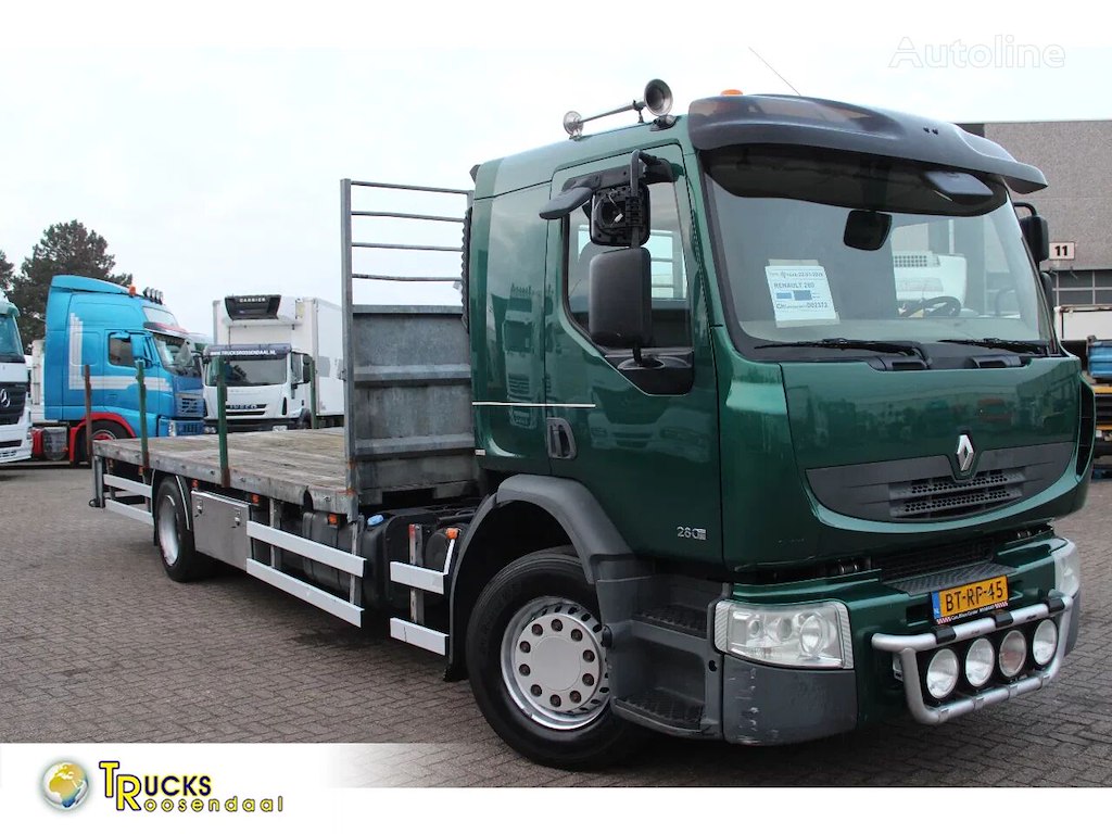 Renault Premium 280 + MANUAL kamion s ravnom platformom