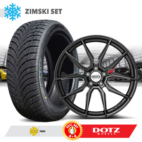 235/50 R19 SET Z MOMO + DOTZ MIS GM 5/114.3 + TPMS