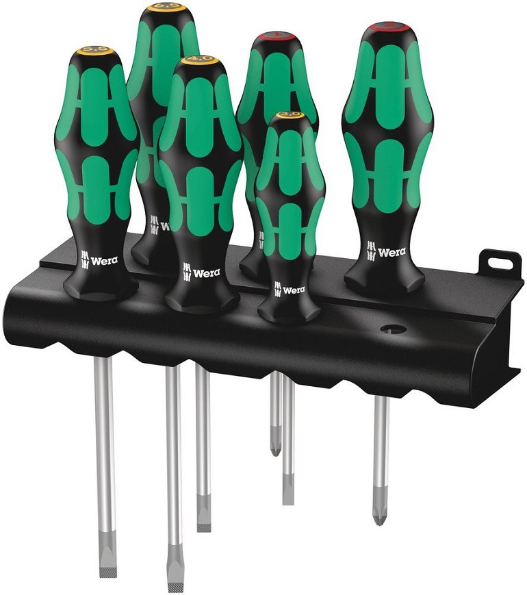 Wera 334/6 Set odvijača Kraftform Plus Lasertip, 6 komada, 05105650001