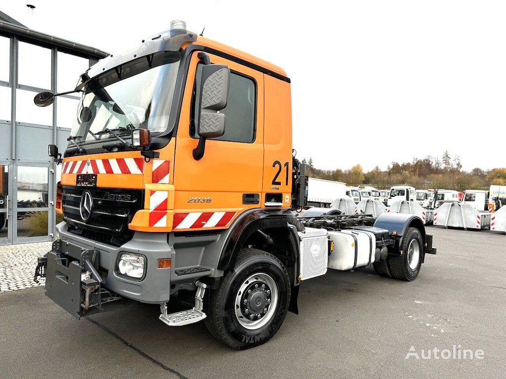 Mercedes-Benz Actros 2036 4x4 Meiler Kipper Winterdienst Euro5 kamion šasija