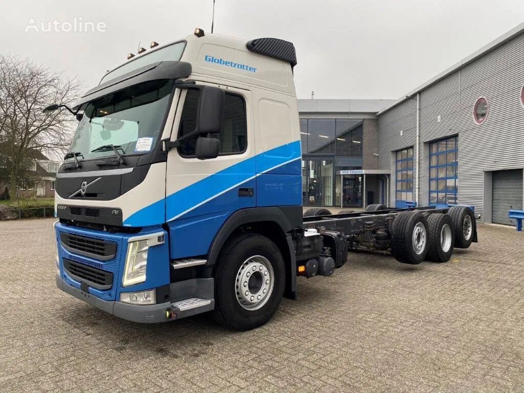 Volvo FM4-500 / 8X2 / VEB+ / 8,5 TON FROND AXLE / LWDS / ACC / NAVI / kamion šasija