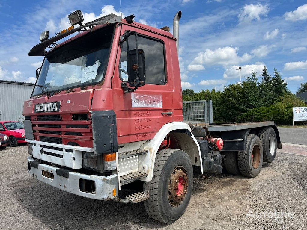 Scania P93 6x2 10 tires spring spring kamion šasija