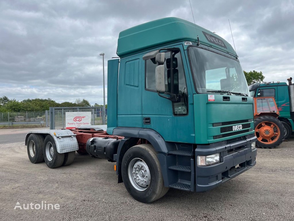 IVECO Eurotech 380E38 6x4 big axel spring manual kamion šasija